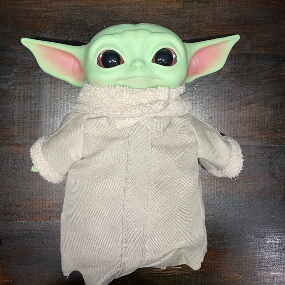 Mattel | Toys | Star Wars Baby Yoda The Child Gruff 1 Plush Toy Mandalorian Lucas Gwd85 | Poshmark